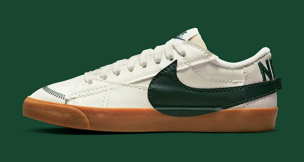 Nike Blazer Low 77 Jumbo Sail Pro Green Sneaker Steal Nike Blazer Low 77 Jumbo Sail Pro Green Sneaker Steal