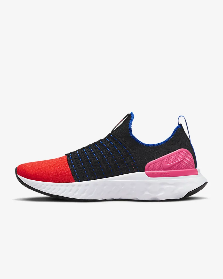 Nike React Phantom Run Flyknit 2 'Black / Hyper Pink' $63.18 Free ...