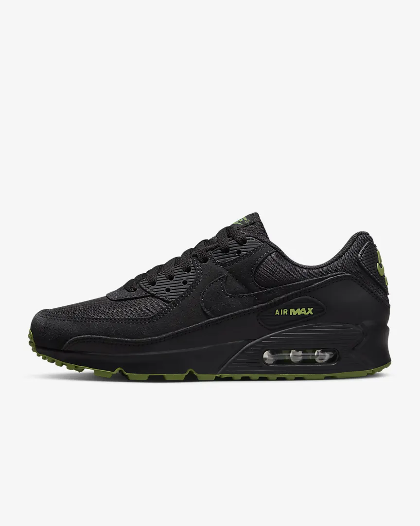 Nike Air Max 90 'Black / Chlorophyll' $88.77 Free Shipping - Sneaker Steal