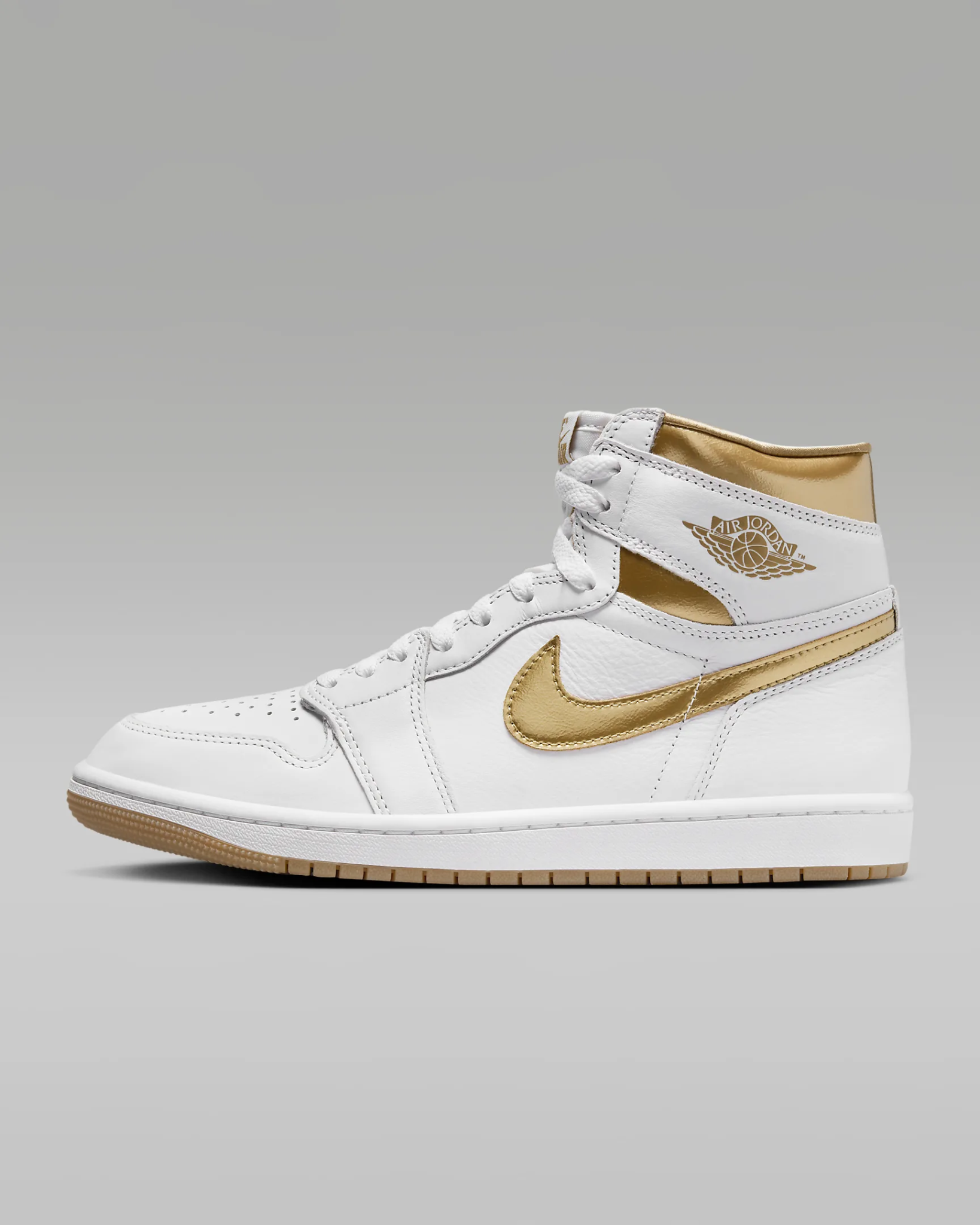 Air Jordan 1 Retro High OG "White and Gold" $135.00 Free Shipping ...