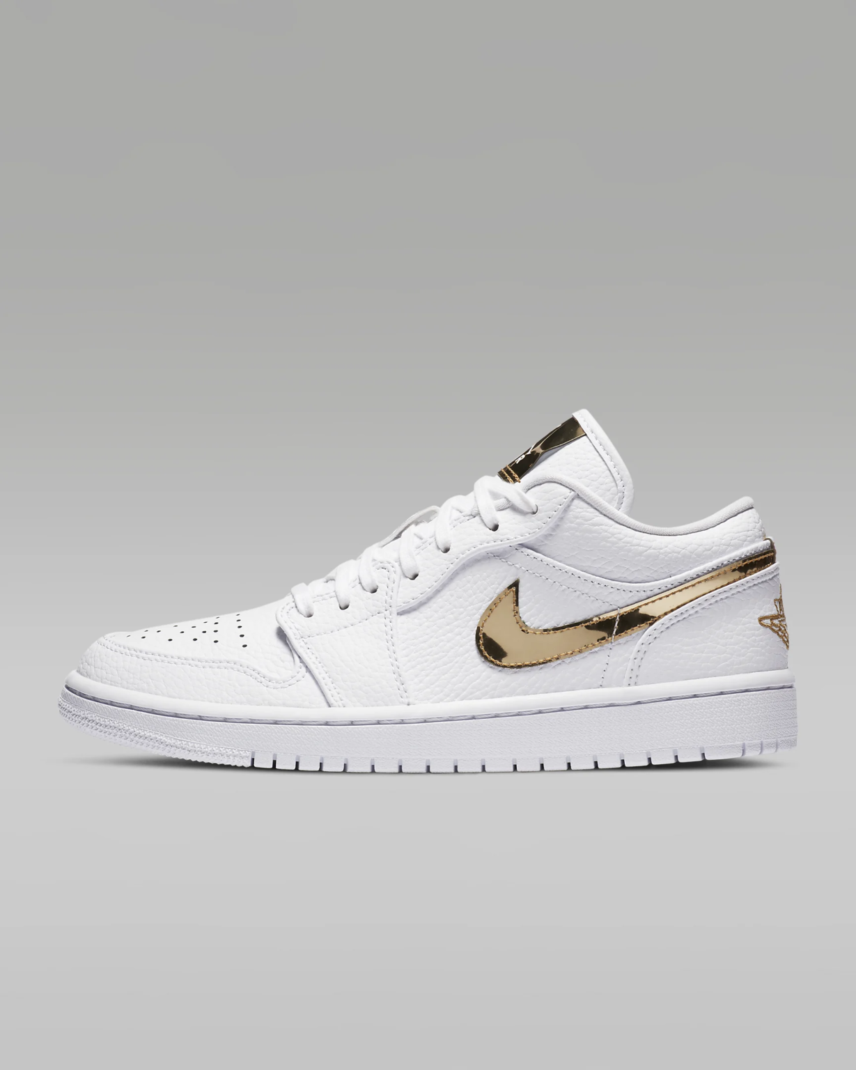 Air Jordan 1 Low SE 'White / Metallic Gold' - Sneaker Steal