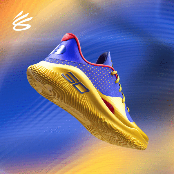 Under Armour Curry 4 Low Flotro 'Blue / Yellow' $59.99 Free Shipping ...